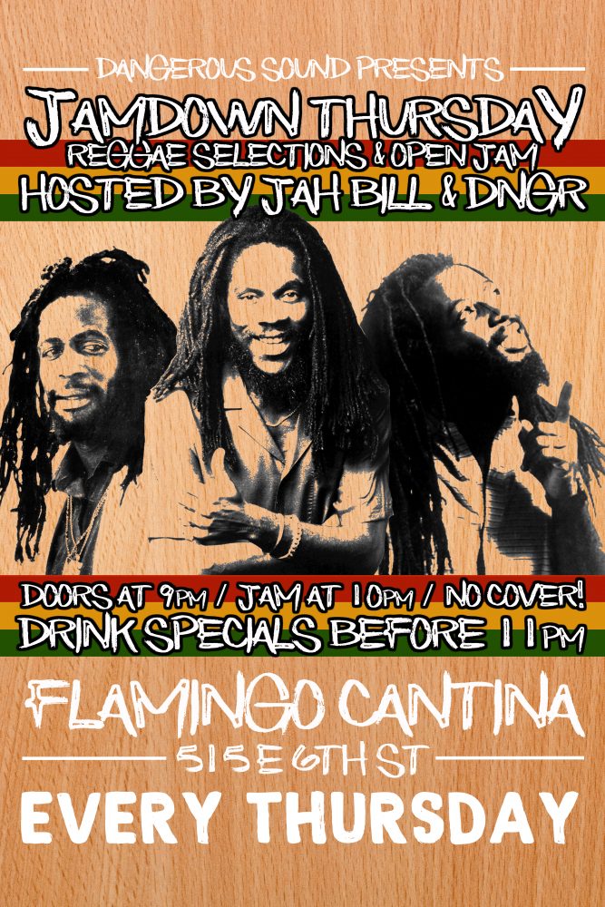 NO COVER! Reggae Jamdown! - Flamingo Cantina