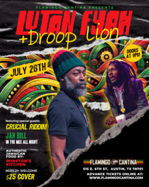 Lutan Fyah, Droop Lion, Crucial Riddim, Jah Bill, Winston's Kitchen ...